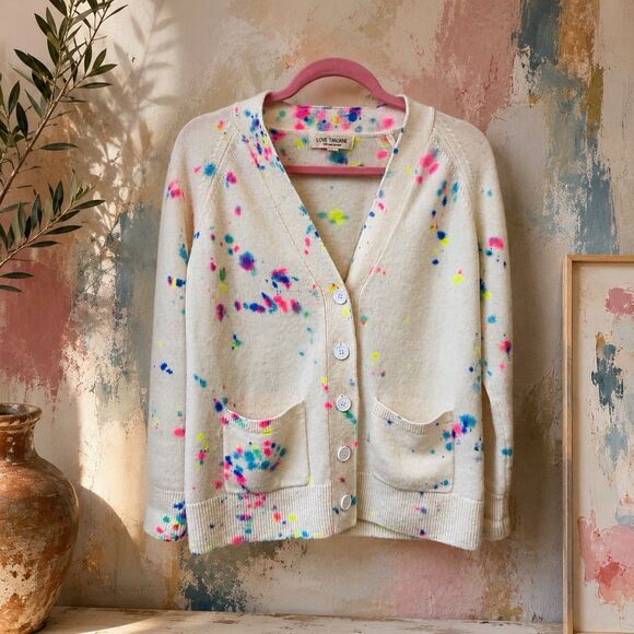 Love Tanjane | Sweaters | Love Tanjane Hand Dyed California Cashmere ...